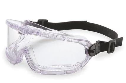 UVEX V-MAXX INDIRECT VENT CHEMICAL SPLASH CLEAR WRAP AROUND GOGGLES ...